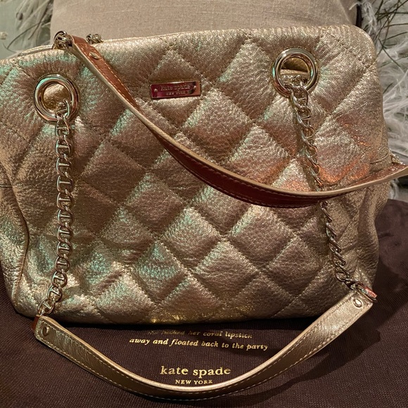 kate spade | Bags | Kate Spade Gold Purse | Poshmark